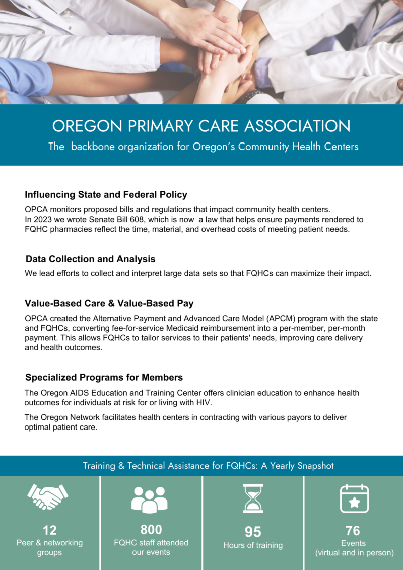 Spring 2025 Annual Conference in Salem - Oregon Primary Care Association